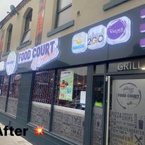 One Way Vision Window Graphic - River Signs